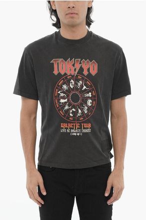 Neil Barrett Printed TOKYO GALACTIC TOUR Crew-neck T-Shirt size S