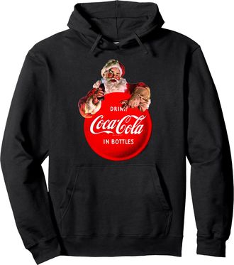Coca Cola Ware Original Christmas Advertisement Pullover Hoodie