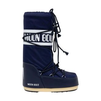 Moon Boot Botte en nylon Icon - Homme - Chaussures - Bleu - Taille: 42 EU