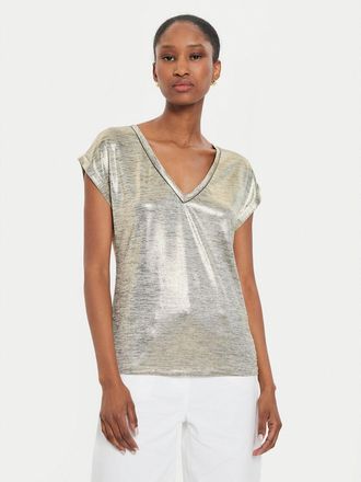 Morgan T-Shirt 242-DAYA1 Goldfarben Regular Fit