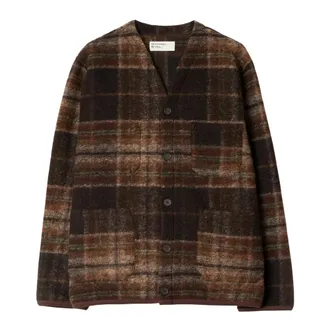 Universal Works Homme, Pulls, Brun, Taille: 2XL Cardigan