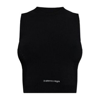 Balenciaga Figurbetontes Oberteil - - Tops - Damen - Schwarzk - M
