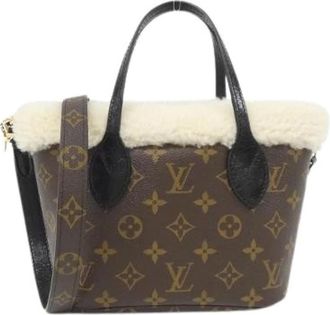 Louis Vuitton Sac &agrave; main vintage en toile Pre-owned - Femme - Pre-owned - Brun - Taille: ONE Size