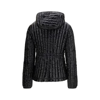 Parajumpers Womens Black Nylon Full-Length Jacket Clothing