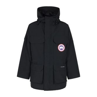 Canada Goose Schwarze Expedition Parka Jacken - - Jackets - Herren - Schwarzk - M