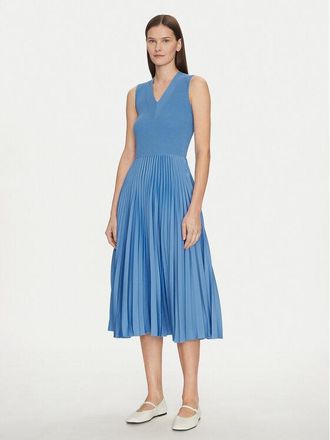 HUGO BOSS Kleid für den Alltag Farara 50509325 Blau Regular Fit