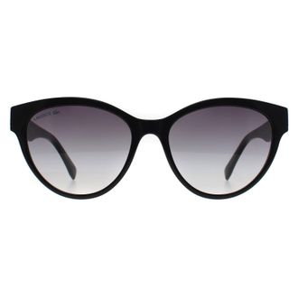 Lacoste Cat Eye Womens Schwarz Grau Gradient L983S