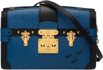 Louis Vuitton Trunk clutch Pre-owned - Femme - Pre-owned - Bleu - Taille: ONE Size