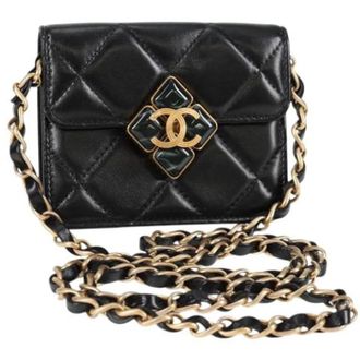 Chanel Pre-owned Leder chanel-taschen - - Pre-owned - Damen - Schwarzk - ONE SIZE