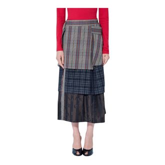 Vivienne Westwood Langer Meghan Kilt - - Skirts - Damen - Mehrfarbig - XS
