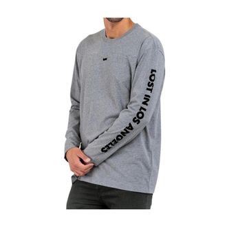 Gas Gas, Homme, Tops, Gris, Taille: 2XL Long Sleeve Tee