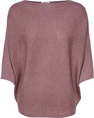 Jacqueline de Yong Jdy Behave Batsleeve Pullov KNT Noos Femme Sweater, Mauve M&eacute;chant/D&eacute;tails : M&eacute;lange., XXS