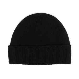 Drumohr Homme, Accessoires, Noir, Taille: 46 CM Cuffia Rasata