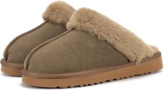 Generic Pantoufles pour Femmes Moelleuses en Mousse &agrave; m&eacute;moire de Forme Confortables et moelleuses Hiver Chaudes Chauds et douillets Int&eacute;rieur &Agrave; Enfiler Mules,