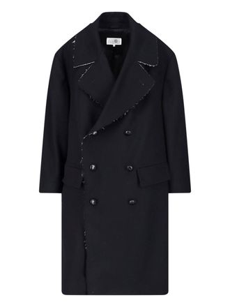 Maison Margiela Double-Breasted Wool Coat