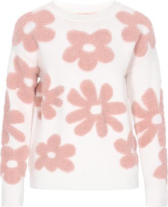 Mymo Pullover Frauen Wei&szlig;