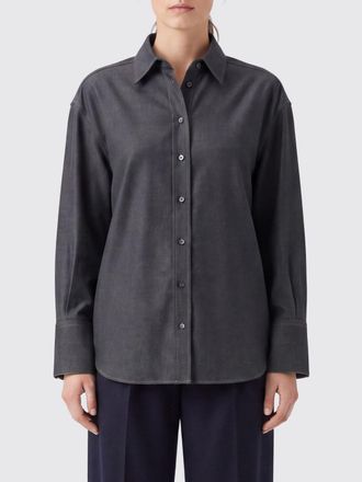 Brunello Cucinelli Chemise en cachemire avec col fran&ccedil;ais