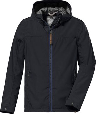 G.I.G.A. DX Herren Softshelljacke/Outdoorjacke mit Kapuze - GS 9 MN SFTSHLL JCKT, dunkelnavy, L, 38213-000