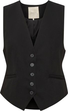 Kaffe Gilet KAsakura - Femme - Vestes - Noir - Taille: 36 FR