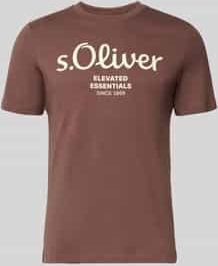 s.Oliver Red Label Regular Fit T-Shirt aus reiner Baumwolle
