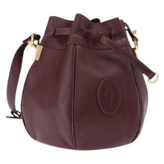 Cartier Pre-owned Vintage Shoulder Bag - - Pre-owned - Damen - Lila - ONE SIZE