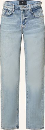 7 For All Mankind Straight Jeans Tess Trouser blau