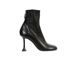Amina Muaddi Iris 95 Nappa Ankle Boots