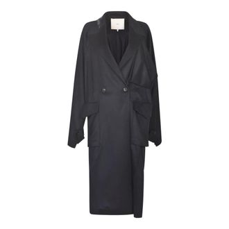 SETCHU Stilvolle M&auml;ntel - - Coats - Damen - Schwarzk - M