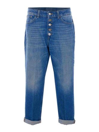 Dondup Jean Droit - Bleu