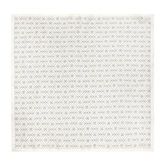 Kazar Cremefarbener Seidenschal mit dreidimensionalem Muster - - Accessories - Damen - Beige - ONE SIZE