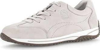 Gabor Damen Low-Top Sneaker, Frauen Halbschuhe,Wechselfußbett,Moderate Mehrweite (G),Freizeitschuhe,Turnschuhe,Laufschuhe,Puder,40 EU / 6.5 UK