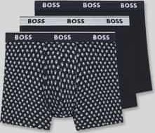 HUGO BOSS Trunks aus Baumwoll-Mix im 3er-Pack