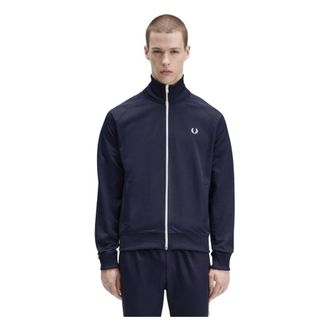 Fred Perry Herren, Sweatshirts & Hoodies, Blau, SGr&ouml;&szlig;e