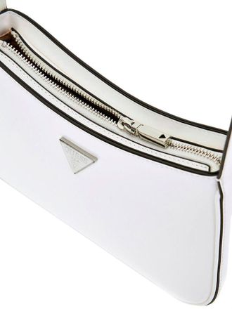 Guess Womens Shoulder Bag White Polyurethane - Shoulder-Bags