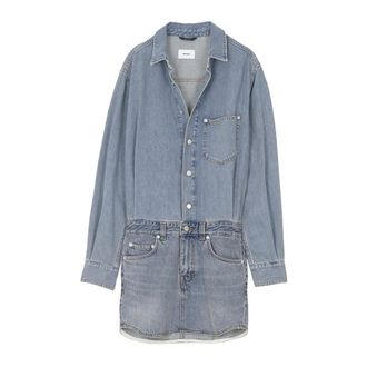 Haikure Damen, Kleider, Blau, SGr&ouml;&szlig;e
