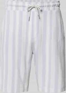 Lindbergh Relaxed Fit Shorts mit Strukturmuster Modell terry