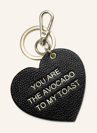 WEAT Weat Anh&auml;nger Heart Charm schwarz