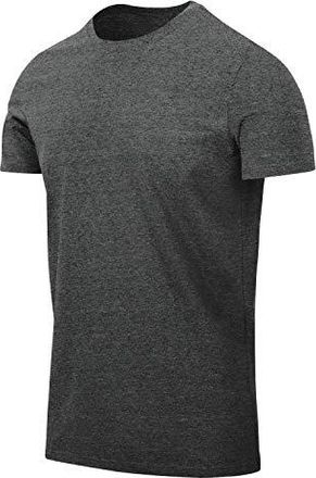 Helikon-Tex Homme T-Shirt Slim Melange Black-Gris Taille S