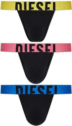 Diesel Fritz-D-Pop Jockstrap Dreierpack - - Underwear - Herren - Schwarzk - XL