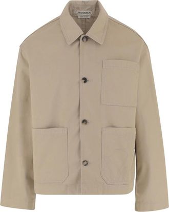 J.W.Anderson Homme, Vestes, Beige, Taille: M Patch Pocket Jacket
