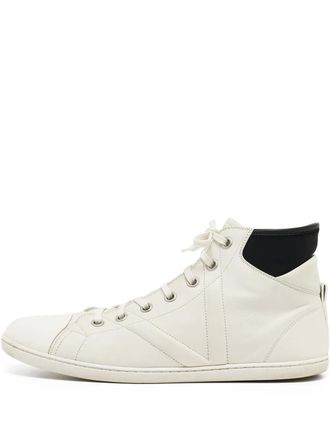 Louis Vuitton baskets en cuir - Blanc