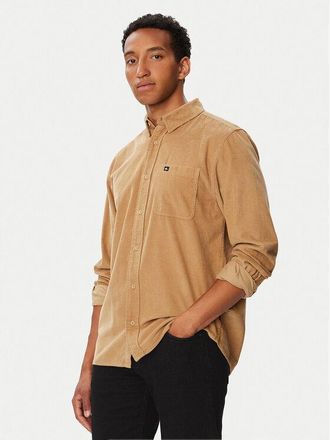 Billabong Hemd Smoke Trail Cord EQYWT04692 Hellbraun Regular Fit