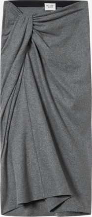 Isabel Marant Jupe Jeldia - Femme - Gris - Taille34 - Marant &Eacute;toile