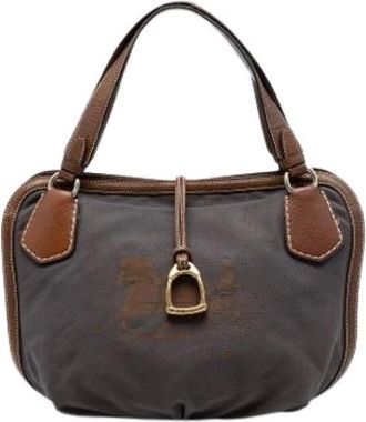 Celine Pre-owned Vintage Canvas Tote - Femme - Pre-owned - Gris - Taille: ONE Size