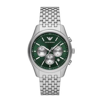 Emporio Armani Antonio Chronograph Uhr - - Accessories - Herren - Gr&uuml;n - ONE SIZE