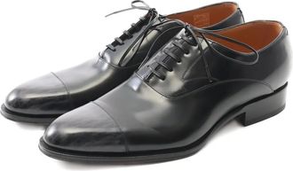 Dior chaussures oxford en cuir - Noir