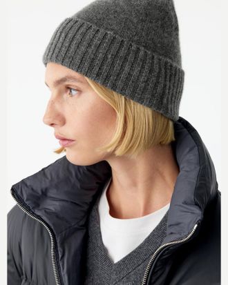 Arket Beanie Aus Kaschmir -Grau