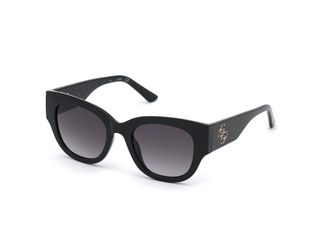 Guess Damen 0 Sonnenbrille, shiny black, 50