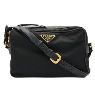 Prada Pre-owned Vintage Pochette Schultertasche - - Pre-owned - Damen - Schwarzk - ONE SIZE