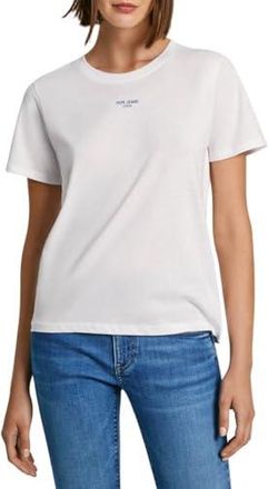 Pepe Jeans London Emily, T-Shirt Femme, White (White)